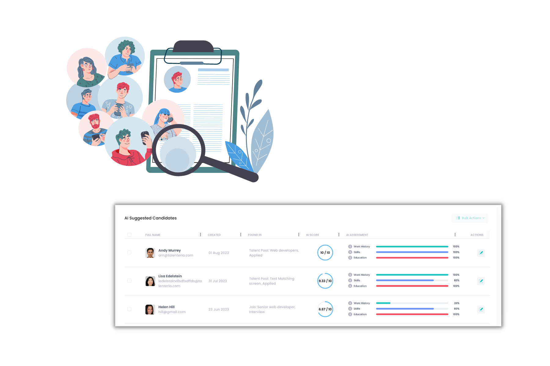 High Volume Hiring With Ai Talenteria