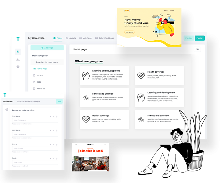 How to build stunning career sites | Talenteria