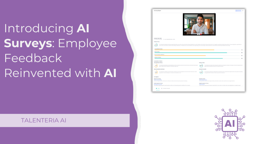 Introducing AI Surveys: Employee Feedback Reinvented with AI | Talenteria